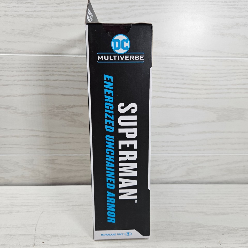 Gold Label McFarlane DC Multiverse Superman Unchained Armor Action ...