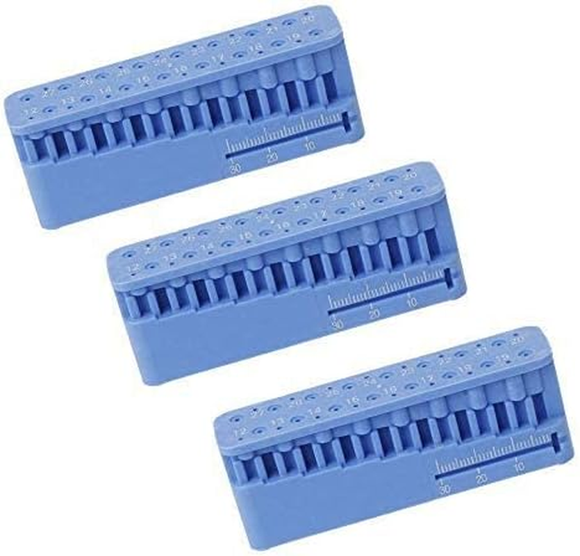 Dental Autoclavable Endodontic Files Block Measuring Instrument Ruler ...