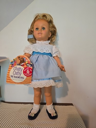 Mattel’s Classic Chatty Cathy The Talking Doll 1998 Reproduction New ...