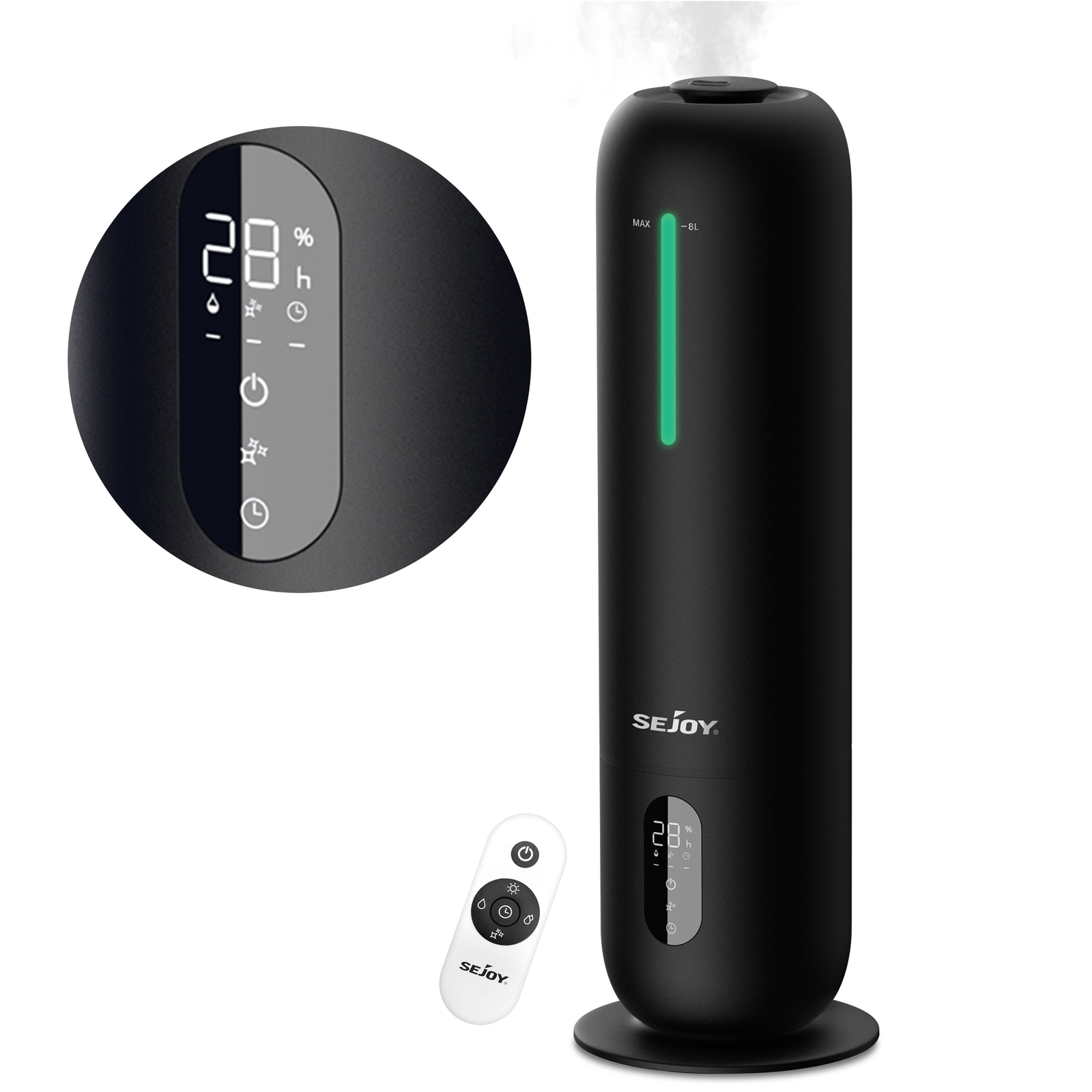 SEJOY 8L Humidifier Large Room Ultrasonic Cool Mist Essential Oil ...