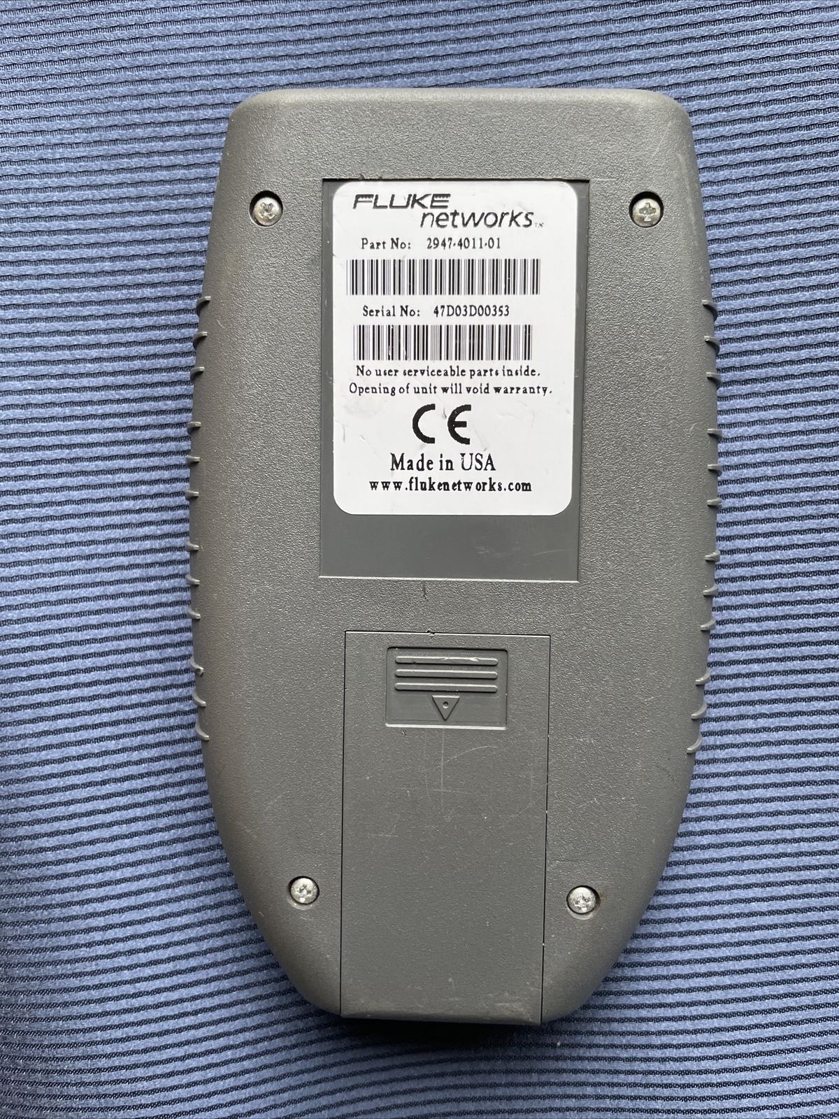 Fluke Networks Microtest MicroScanner Pro Network Cable Tester Verifier ...