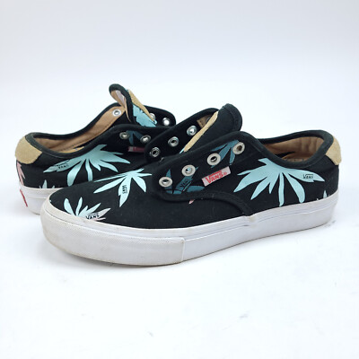 Vans Ultra Cush Pro Lo Top Skate Shoes Sneakers Mens 5 Black White | eBay