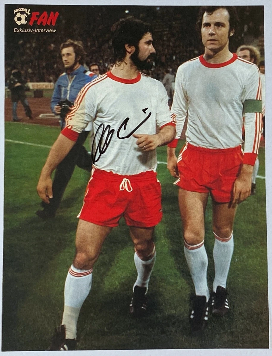 Gerd Muller And Beckenbauer