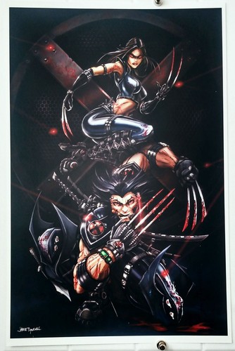 Wolverine X-23 Art Print | Signed By Jamie Tyndall (11x17) Preowned | eBay