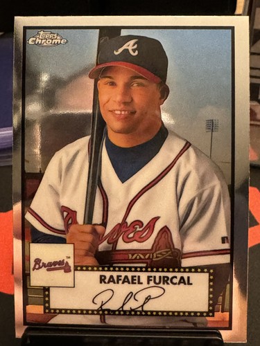 2021 Topps Chrome Platinum Anniversary 568 Rafael Furcal Atlanta Braves ...