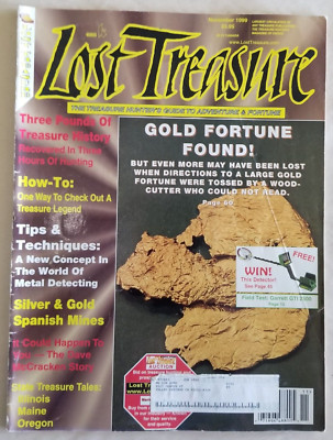 Lost Treasure Magazine November 1999 - Treasure Hunt, Gold Prospecting ...
