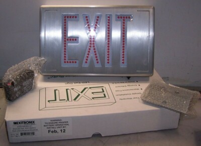 Exit Signs - Die Cast