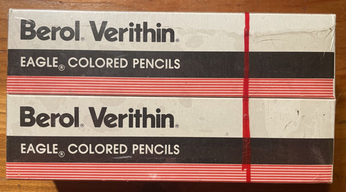 Berol Verithin Eagle Colored Pencils 735 Canary Yellow Lot of 6 Boxes ...