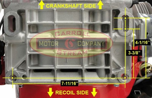 New 16HP Gas Engine Electric Start Side Shaft 16 HP Carroll Stream ...