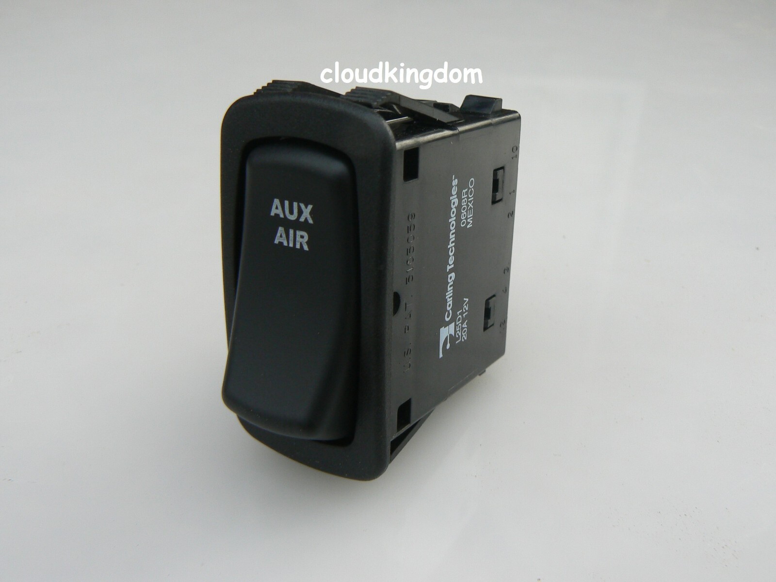 Carling (Set of 8) Terminal / Prong L25D1 Momentary Rocker Switch 20A ...