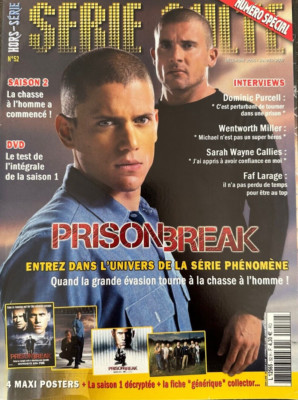 Magazine Série Culte hors-série n°52, Spécial Prison Break | eBay
