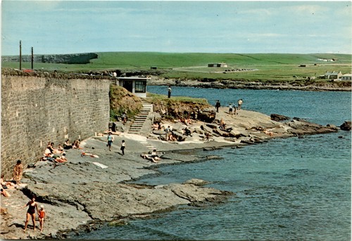 KILKEE, CO. CLARE, DUGGERNA ROCKS, CILL CH Postcard | eBay