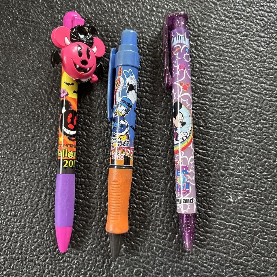 Disney Halloween 2010 Power Of Music Notepad Ballpoint Pen Set rare ...