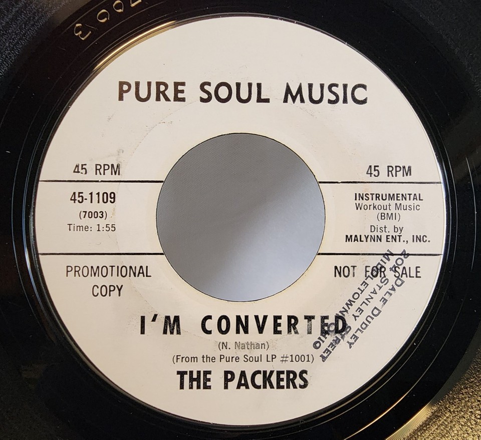 Soul 45 - The Packers - Pure Soul - OG PROMO - Rare - VG++ | eBay