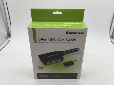 NEW IOGEAR 2-Port USB KVM Switch GCS22U FREE S/H | eBay
