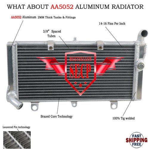 3-Row Aluminum Radiator Fits 1991-2002 Honda ST1100 Series Pan European ...