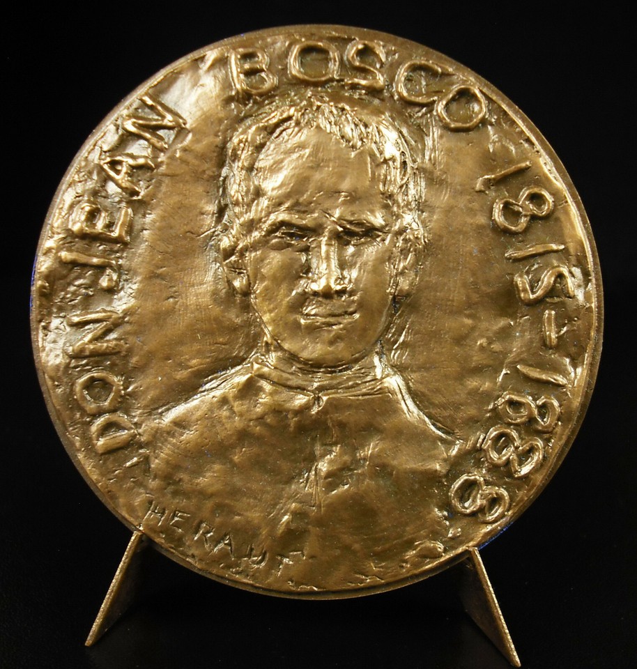 Médaille Don Jean Giovanni Bosco prêtre italien enfant Italie Henri ...