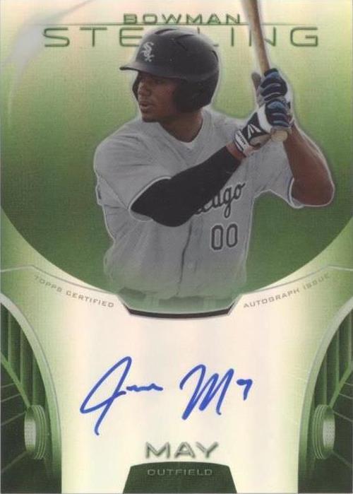 2013 Bowman Sterling - Prospect Autographs Jacob May #BSAP-JMA Green ...