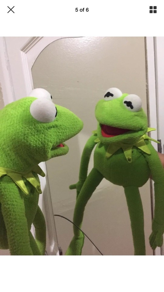 Kermit The Frog Hand Puppet / Relisted | eBay