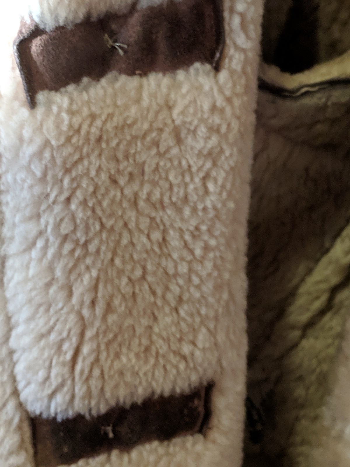 VTG Robert Lewis Brand Genuine Shearling Rancher Coat size 46 | eBay