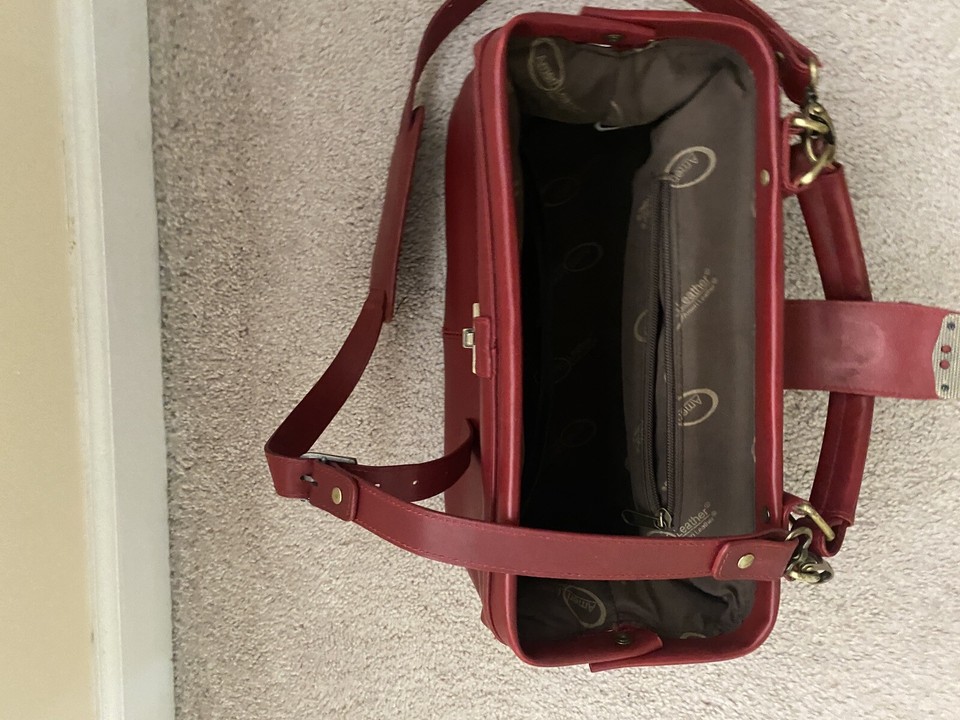 Ameri Leather Doctor Bag Purse | eBay