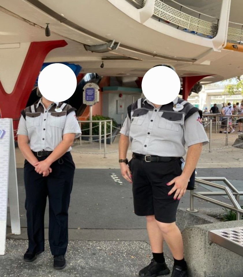 PEOPLEMOVER DISNEY WORLD CAST MEMBER SHIRT UNIFORM MAGIC KINGDOM ...