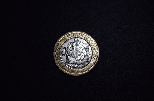 2011 Mary Rose UK £2 Coin. Good Circulated condition, Two pound, GB ...