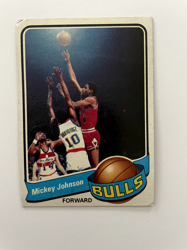 Mickey Johnson, Chicago Bulls; 1979 Topps #59; great condition | eBay