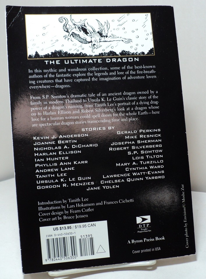 The Ultimate Dragon edited by Byron Preiss et al - 1995 - First edition ...