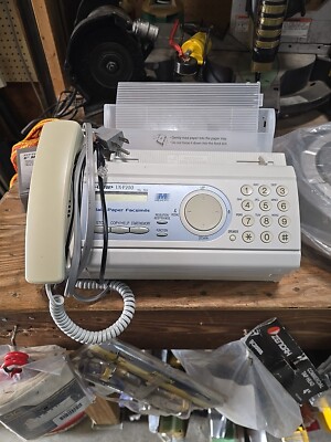 Sharp Ux-p200 Plain Paper Fax With EZ Navigation 50 Sheet Tray | eBay