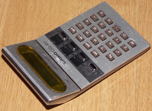 Casio Taschenrechner CQ-81 Calculator Computer Quarz Clock Uhr Wecker ...