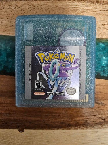 Pokemon: Crystal GBC (Game Boy Color, 2001) *New Battery* Authentic ...