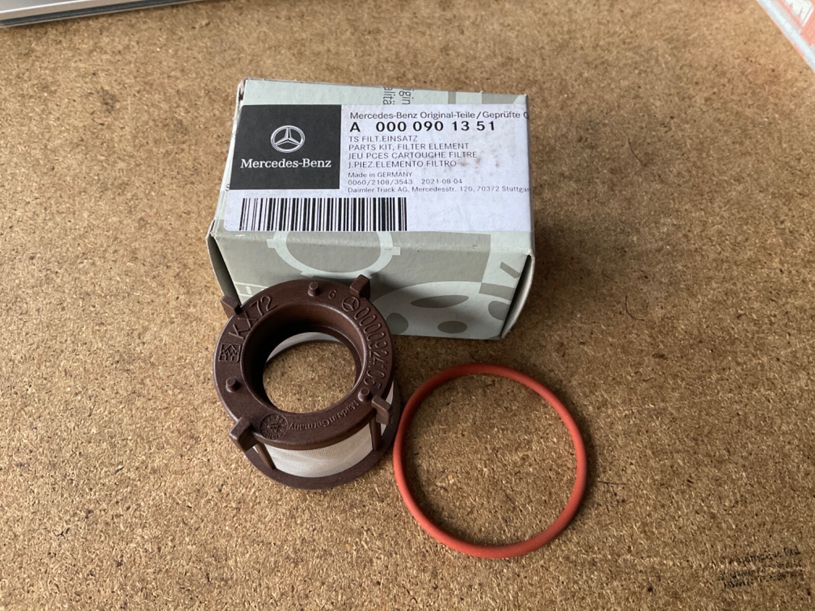 Genuine Mercedes-Benz Fuel Filter Strainer Part # A0000901351 for sale ...