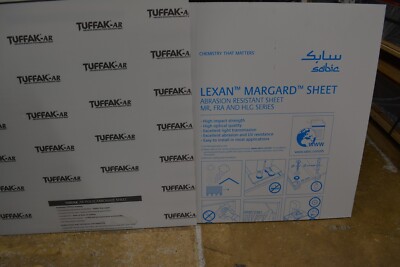 MR10 Lexan 3/16" Clear Sheet CHOOSE A SIZE | eBay