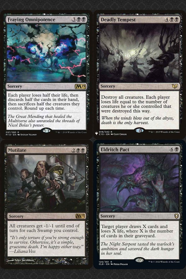 Ob Nixilis, Unshackled Commander Deck POX Control Magic EDH MTG Ready ...