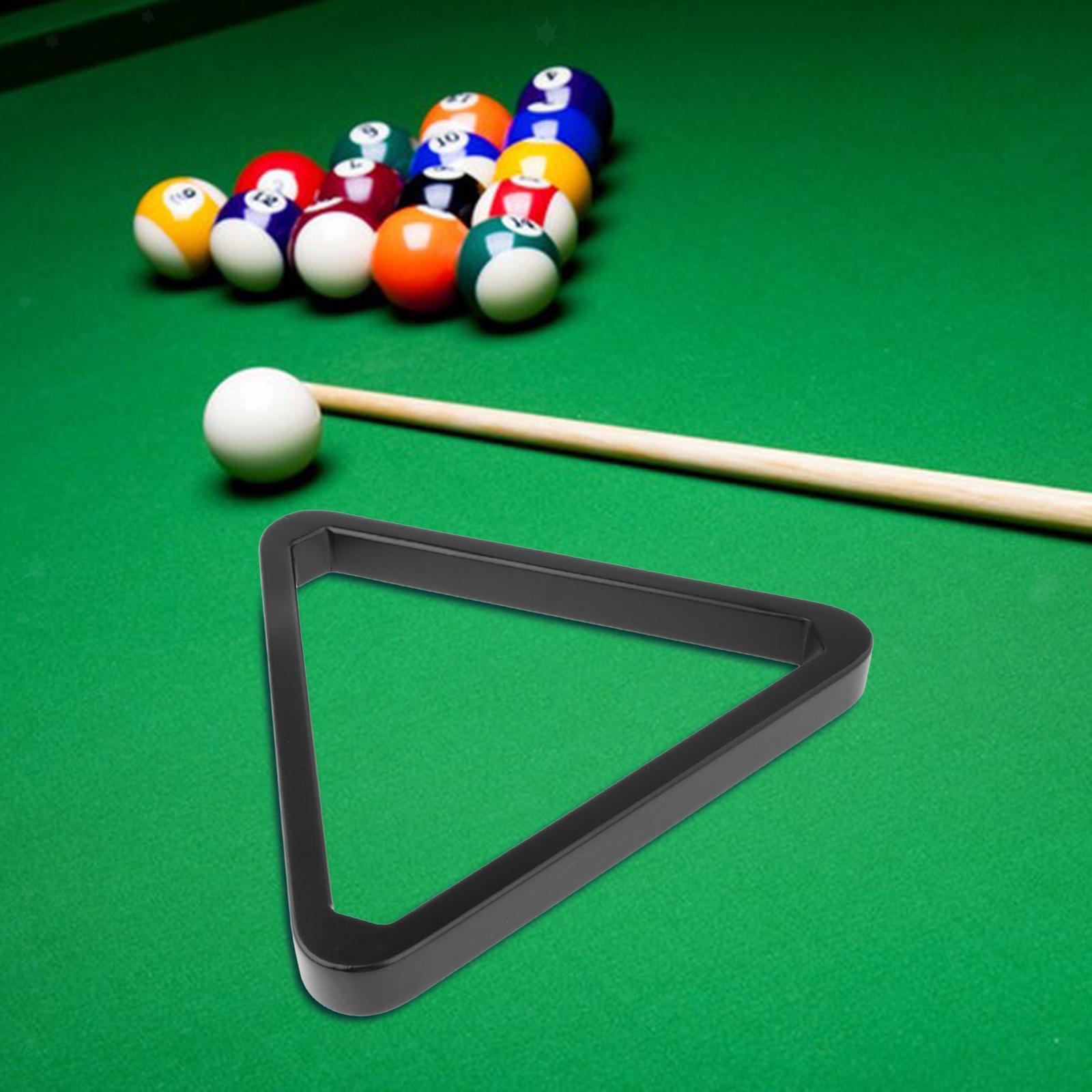 Solid Wood Billiard Triangle Ball Rack for 57.2mm Pool Balls Snooker ...