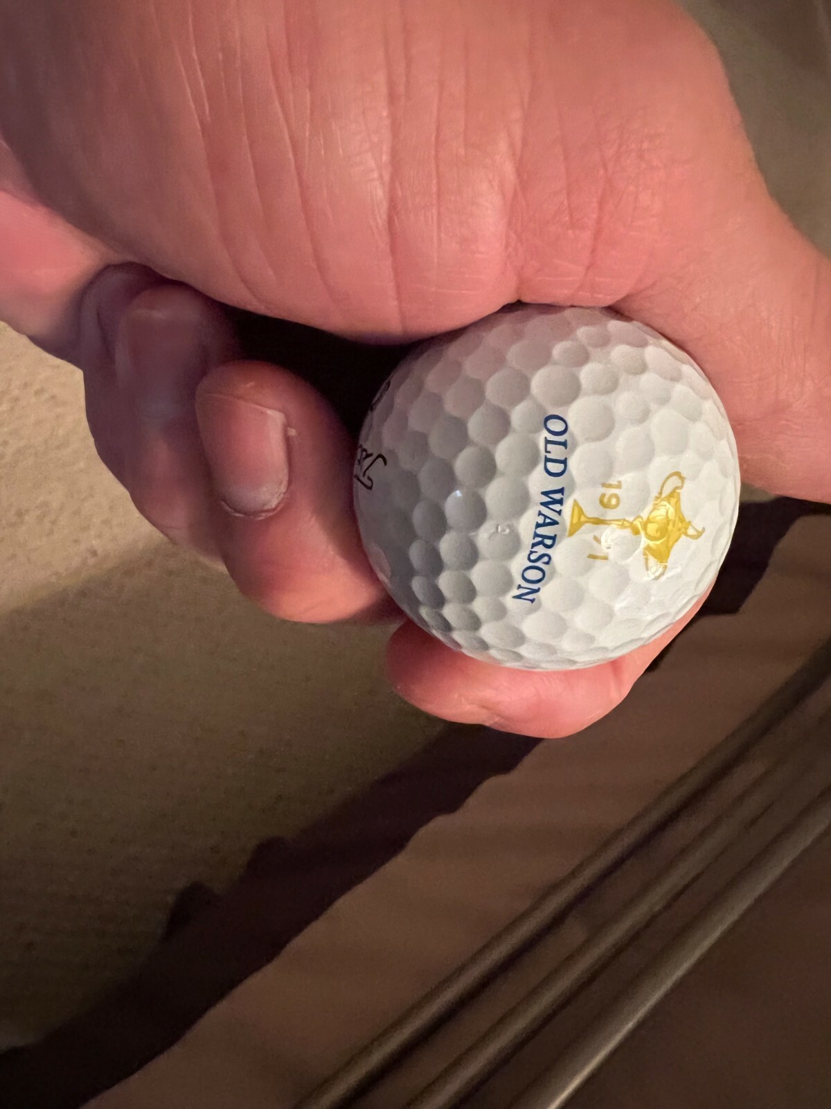 Old Warson 50th Anniversary Logo Golf Ball | eBay
