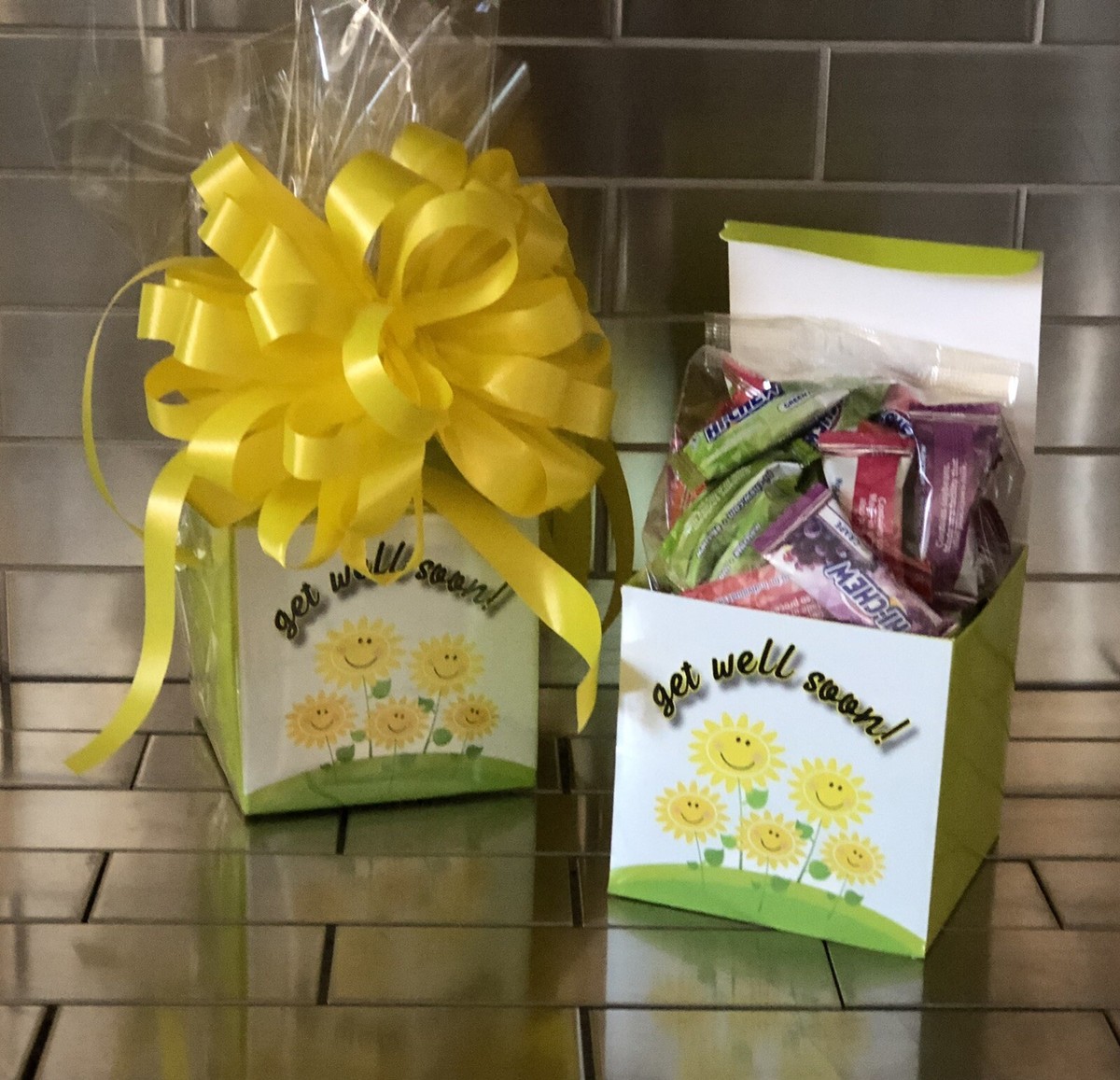 Candy Basket Get Well Present Get Well Soon Gift Basket | Snack Gift