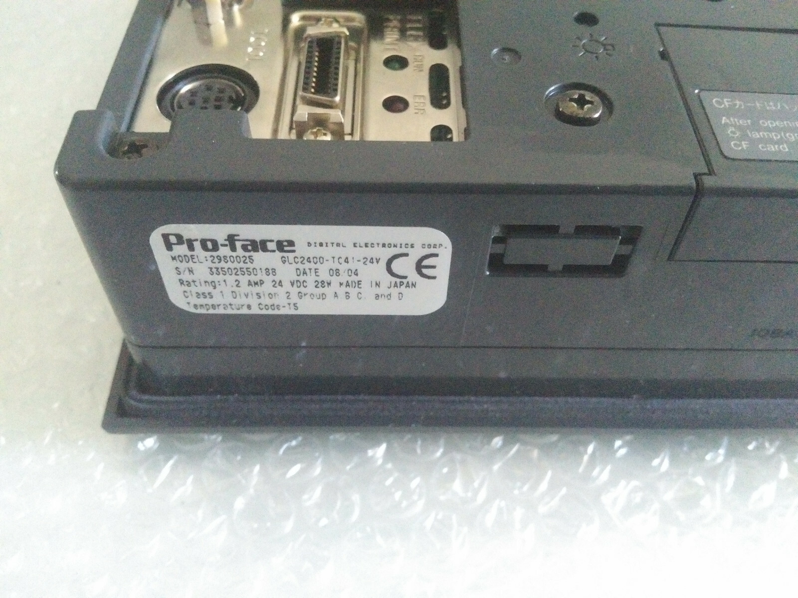 GLC NEW PRO-FACE GLC2400-TC41-24V/ PROFACE GLC2400 TC41 24V/ DHL (M8-14 ...