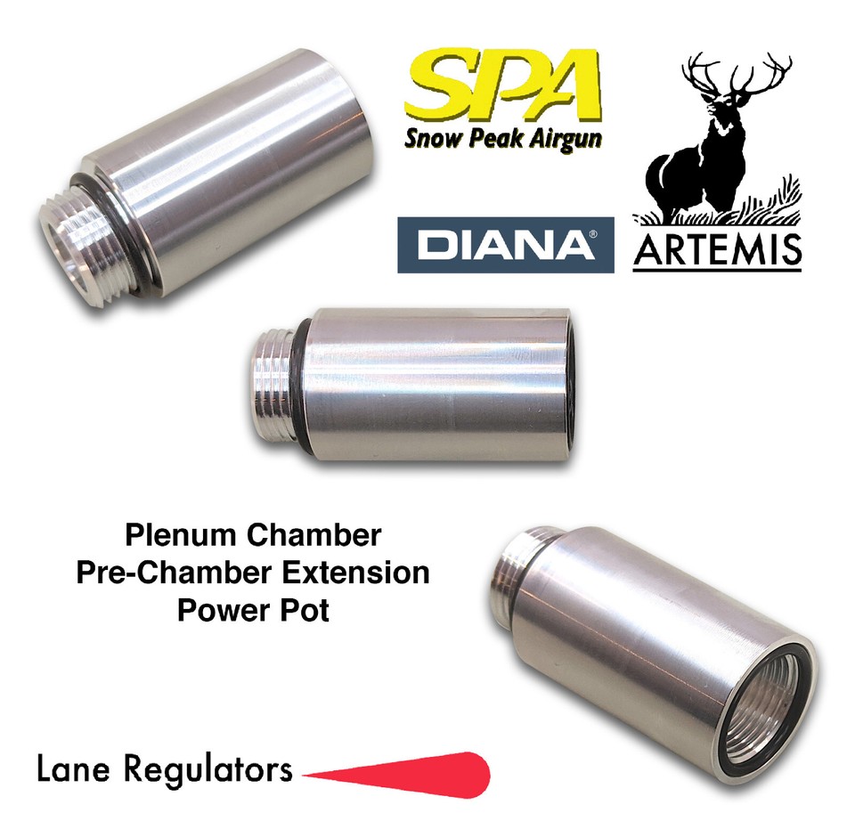 Artemis / SPA - P15 P35 PP750 '12cc Power Pot Plenum Extension Chamber ...