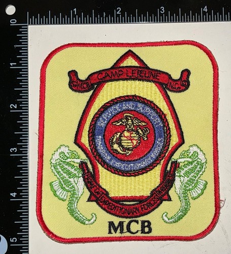 USMC US Marine Corps Camp Lejeune MCB Base Quantico VA Patch | eBay