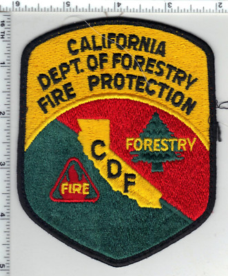 California Dept. of Forestry Fire Protection CDF Uniform Take-Off ...
