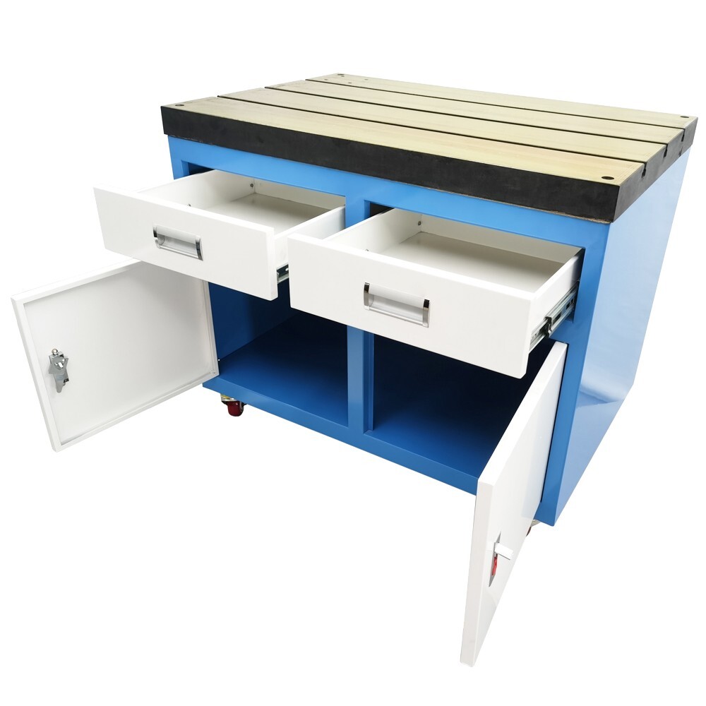 Tapping Machine Worktable Removable T-slot Table Fixed Base Storage ...