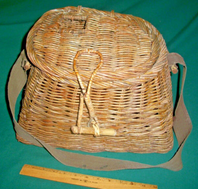 Creels - Wicker Fish Creel Basket