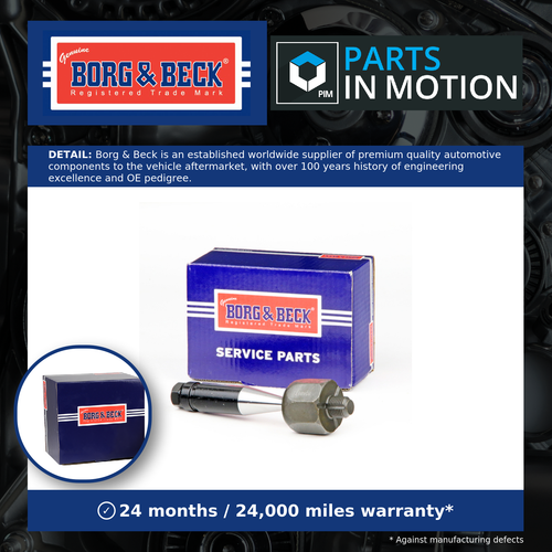 Inner Rack End fits AUDI ALLROAD C5 2.5D 00 to 05 Tie Rod Joint B&B ...