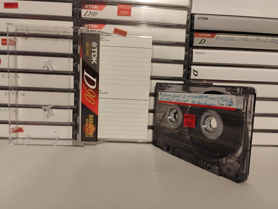 40 Vintage Audio Cassette Tapes – 90 Min Pre-Recorded Blank TDK Sony ...