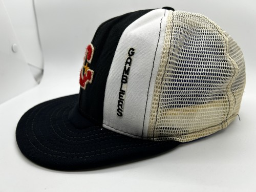 USFL Houston Gamblers VTG Cap Hat Trucker Mesh Snapback AJD 100% Nylon ...