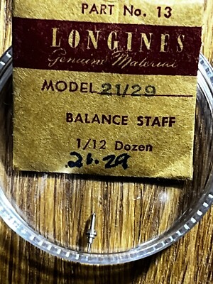 Clocks - Balance Staff