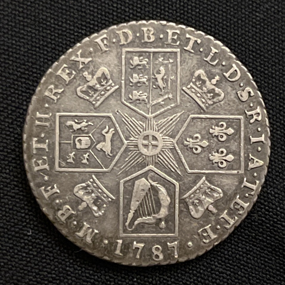 1787 Great Britain George III 1 Shilling, A1 | eBay