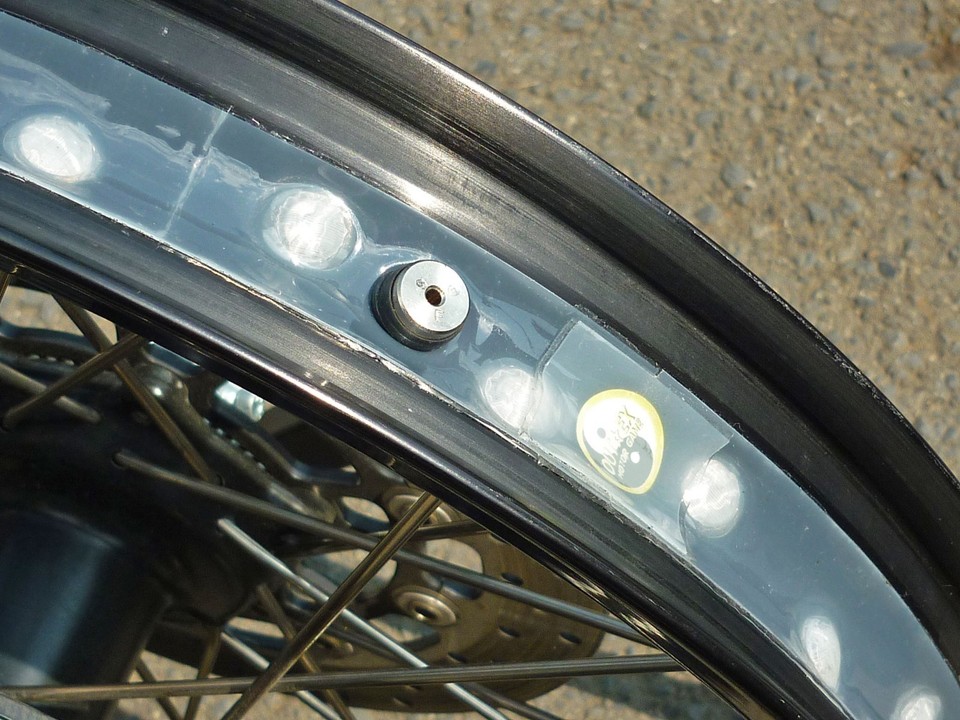 KLR650 Spoke Wheel Tubeless Kit 21×1.60 17×2.50 MT FR-KLR65 OUTEX | eBay